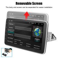China Universal 10.1 Inch Rotatable Android Auto Radio Car Audio Bluetooth 1Din Multimedia DVD Player MP5 Stereo for sale