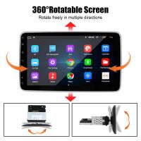 China 10.1 inch Big IPS Screen Car Multimedia Player with Rotatable Display and GPS Stereo for sale