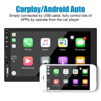 China 178*102mm Size HD Touch Screen Car MP5 Player with Carplay Bluetooth and Reverse Camera for sale