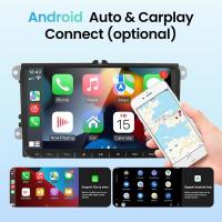 China VW Volkswagen Golf Polo Tiguan Passat Skoda Octavia Carplay Auto with GPS and 1024*600 Resolution for sale