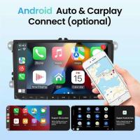 China Android 12 Carplay for VW Golf 5 Transporter Passat B6 Polo Jetta Skoda Seat 2Din Car Multimedia Player for sale