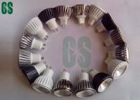 China White Black Silver 12v Led Spotlight Bulb MR16 COB 55mm Led Dimmable Spotlights for sale