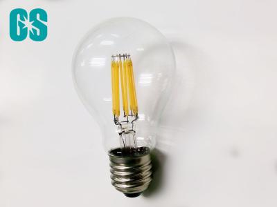 China A60 Type 360 Degree LED Filament Bulbs 4W 6W 8W Φ60*108mm E26 E27 B22 for sale
