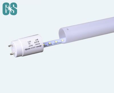 China 0.6m 0.9m 1.2m  T8 LED Tube Lights high brightness 90lm/w nanometer plastic led tube for sale