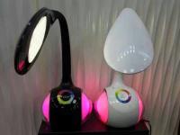 China Colorful 3 in1 desk lamp Indoor LED Lights , Wireless Bluetooth speaker lights for sale