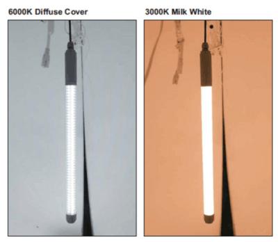 China 360 Degree Beam Angle T8 Led Tube Lights Fixture Single input 140lm/W for sale