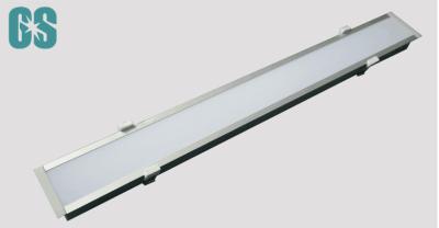 China Warm white Indoor LED Lights , 600mm / 900mm Recessed Spring LED Linear Light for sale