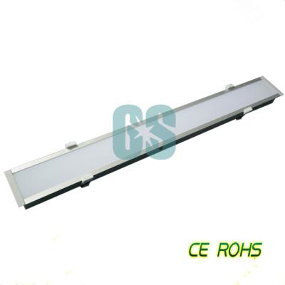 China 20Watt / 30Watt Spring Fixed Linear Led Light Fixtures With 120 Degree Beam Angle for sale