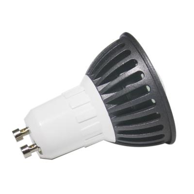 China GU10 Warm White Dimmable Led Spotlights COB 4W For Indoor Home And Office Lighting for sale