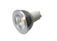 China Warm White 220V / 230V gu 10 Indoor LED Spotlights , 5 watt COB led ceiling spotlight for sale