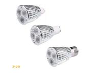 China High Power 4000K / 5000K 6w Indoor LED Spotlights GU10 50HZ-60HZ 480-550lm for sale