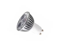 China High Efficiency GU10 3 W 220v Indoor LED Spotlights Warm White for Warehouse for sale