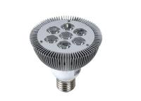 China High Power E27 / E26 7W Indoor LED Lights , Dimmable Waterproof LED PAR38 Light for sale