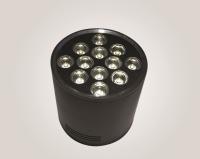 China 12W 15W 18W CRI 80 Surface Mounted LED Downlights White / Black / Silver for sale