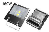 China 150w Bridgelux outdoor colored led flood lights 110lm/w for warehouse / museum for sale