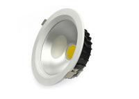China Epistar 9W Round COB LED Downlight Pure White With CE ROHS Certified for sale