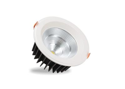 China High brightness 40w 3200lm cool white COB LED Downlight 85lm/W 230V / 240V for sale