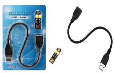 China high brightness Customized Desktop Computer Mini USB LED Lamp 2700K-7000K for sale
