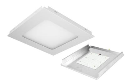 China 230V Embed / Ceiling Indoor LED Lights , Aluminum Commercial Led Kitchen Light for sale