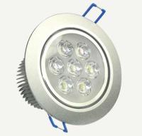 China High Efficiency Recessed 7W Led Ceiling Downlight , SMD5630 Led Down Light Fixtures for sale