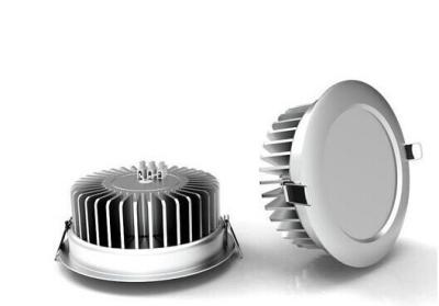 China High power 18W 650LM Commercial LED Downlights pure white For Fashion shop for sale