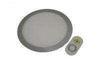 China Round Dimmable 1600ml 20W LED Recessed Panel Lights With Wireless Control D200mm for sale