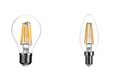 China 2W / 4W / 6W / 8W Filament LED Light Bulbs E26 / E27 220V - 240V For Coffee Shop for sale