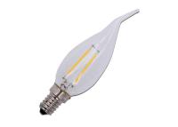 China High Lumen Indoor LED Filament Bulb Candle tail Lights 2700K - 6500K RA85 With CE Rohs for sale