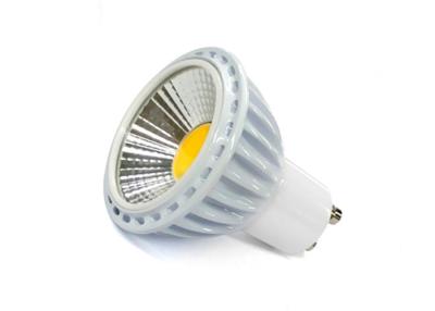 China Cob 5W Indoor LED Spotlights GU10 White Housing 2700K - 7000K for sale