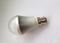 China High Brightness B22 LED Light Bulbs 8W 700LM No Strobe Cool White CE ROHS for sale