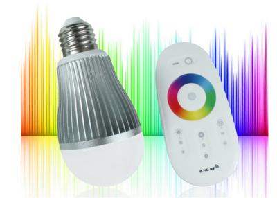 China 2.4G Touch Screen Remote Control RGB LED Bulb 8W For Decoration for sale
