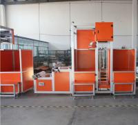 China Separated HEPA Filter Fiber Glass Pleating Machine 50 - 300mm Pleating Depth for sale