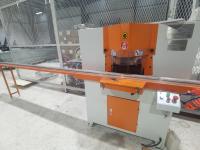 China Metal Steel HEPA Filter Making Machine 220V 50Hz Aluminium Frame Cutting Machine for sale