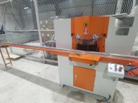 China Metal Steel HEPA Filter Making Machine 220V 50Hz Aluminium Frame Cutting Machine for sale