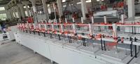 China 24 Stations PU Caps Heating Working Table 220V 50Hz 0 - 5M/min Adjustable for sale