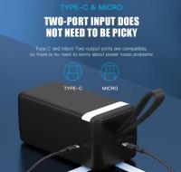 China Power Bank 50000mah Large Capacity Big Power Bank Mobile Charger Power Bank Led Display with Rope Handle for sale