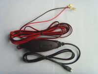 China 24V Hardwire Portable Mobile Phone Car Charger 1A Red Color For Dash Camera and GPS for sale