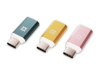 China Colorful USB To USB C Adapter , Fast Charging USB 3.1 Type C Cable Resistor for sale
