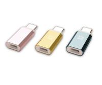 China Colorful USB To USB C Adapter , Fast Charging USB 3.1 Type C Cable Resistor for sale