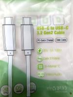 China E-mark Type C 3GEN 2 Type C to C 3.2 cable with E-Mark Type C Fast Charging Cable PD Charging Cable QC Charging Cable 100W Support for sale