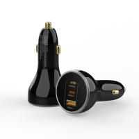 China Output 100W PD Charger QC3.0 Charger ,USB C Car Charger,3 Port Car Phone Charger Adapter,PD3.1 QC 3.0 Port Cig-plug Lighter Charger for sale