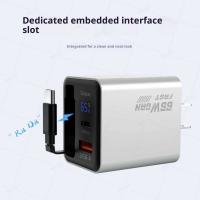 China 65W PD Charger Car Charger Cig-plug charger Ci-plug adapter with retractable Cable EU/US/UK Plug QC Charger for sale