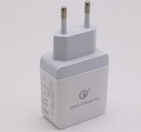 China Quick Charger USB Wall Charger 30W Fast Charger 3.0 With 2.4A Dual USB For Samsung ,iPhone for sale