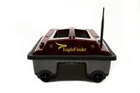 China Double Bait Hoppers Red Remote Control Fishing Boat, Anti-wind RC Bait Boats RYH-001D for sale