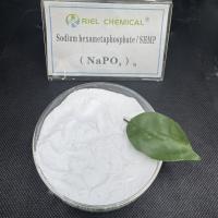 China Riel Chemical High Content Sodium Hexametaphosphate SHMP Industrial Grade 68% for sale