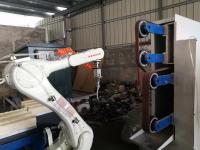 China 6 Axis 220V Robotic Grinding And Polishing Machine For Motorcycle Brake Lever for sale