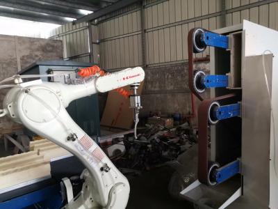 China 6 Axis 220V Robotic Grinding And Polishing Machine For Motorcycle Brake Lever for sale