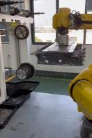 China 6 Axis Edge Deburring Machine 220V for Die Cast Aluminum Alloy for sale