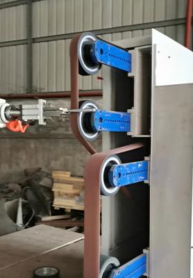 China Fully Automated Robot Grinder for Smooth Finishing Aluminum Alloy Motorcycle Handlebar for sale