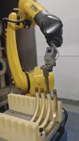 China Four Station Robot Grinder Over 70% Yield for Copper Alloy Bathroom Faucet Sanding for sale